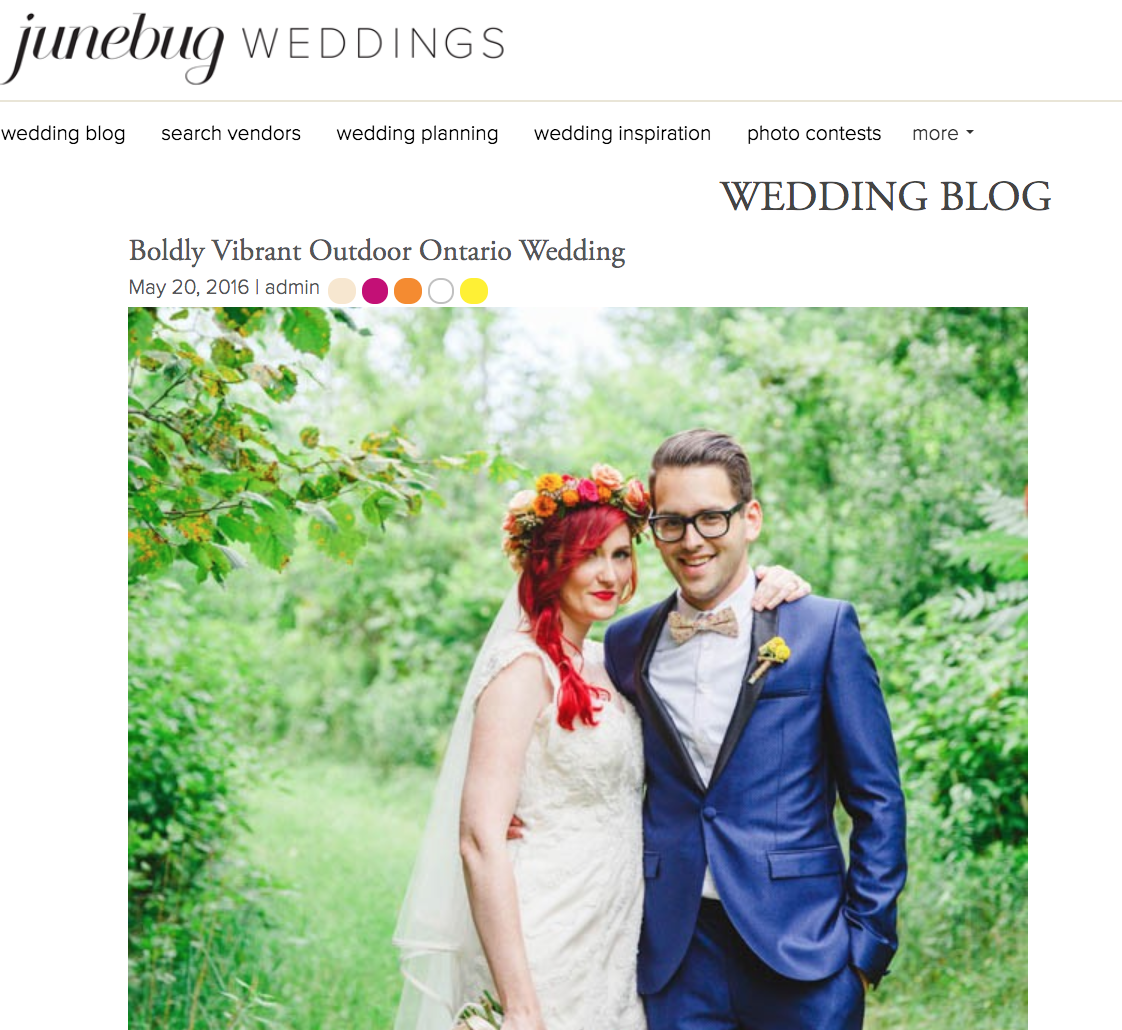 Top Toronto Wedding Photographer - Published Work - Magnolia Studios